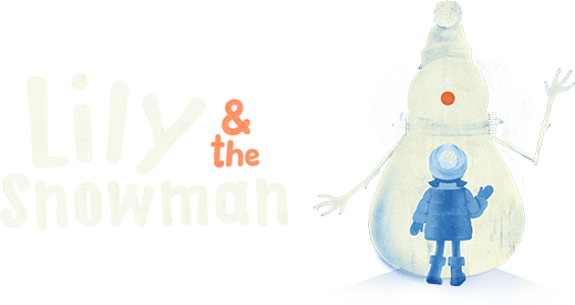 Lily And The Snowman Title (519x275), Png Download