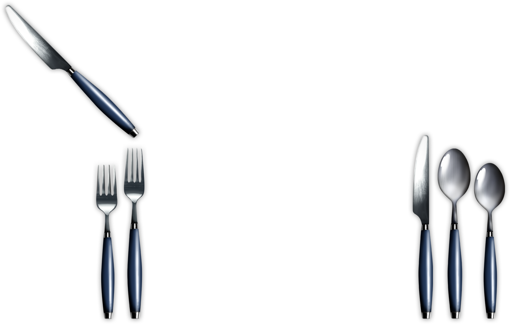 Transparent Silverware Png (1643x1049), Png Download