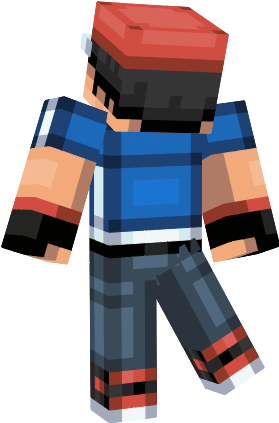 Qzhnwpng - Imagenes De Ash Xy En Minecraft Skin (278x433), Png Download