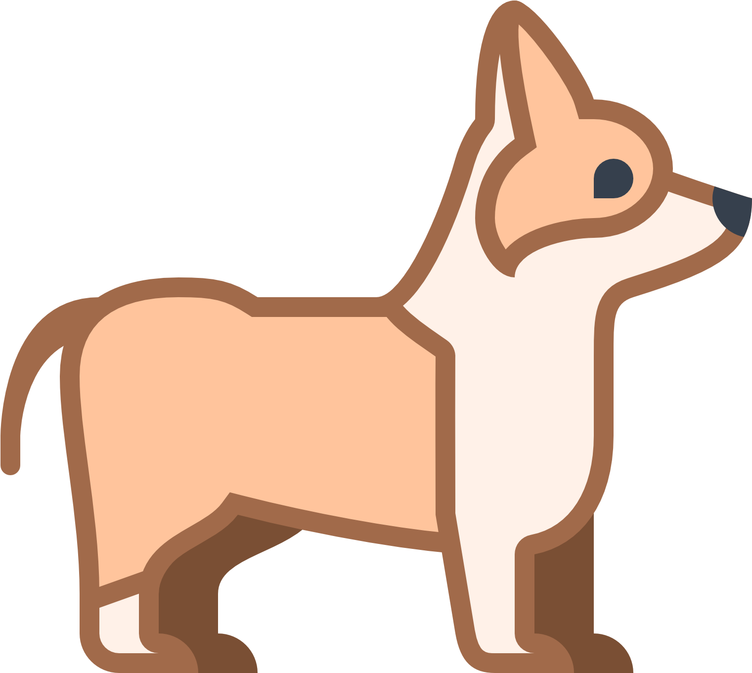 Download Dog Icon Infographic Png Download - Corgi Icon | Transparent ...
