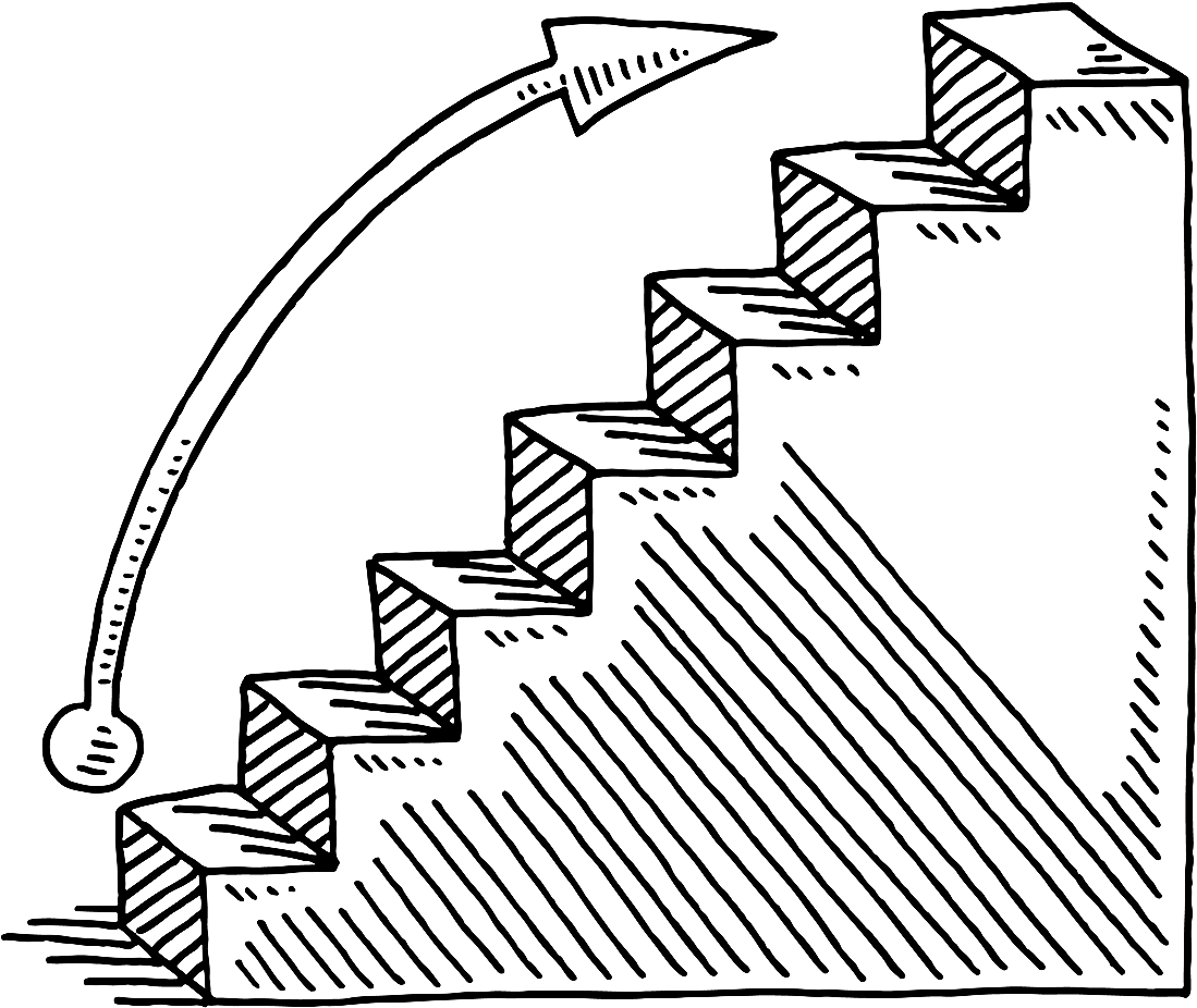 Growth Drawing (1280x1097), Png Download