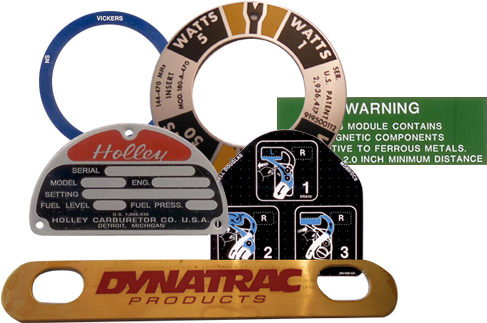 Example Plates - Ross Name Plate Co (500x322), Png Download