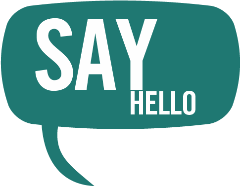 Hello Png - Say Hello Icon Png (595x422), Png Download