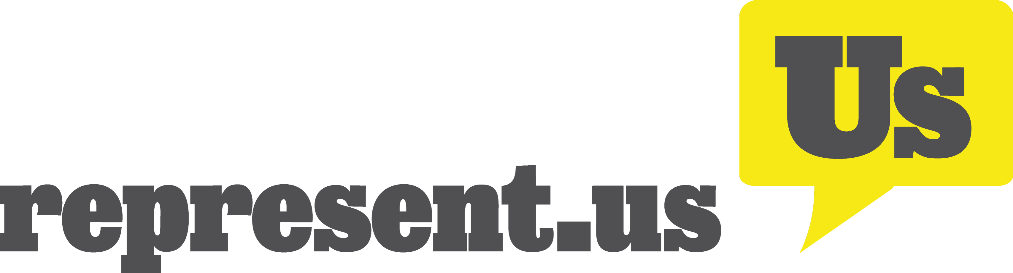 Represent Us - Represent Us Logo (3414x923), Png Download