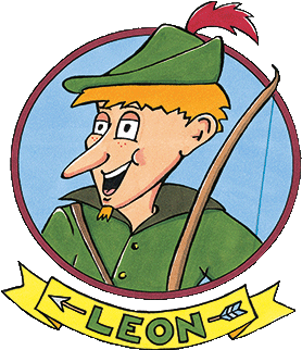 Leon - Cartoon (400x405), Png Download