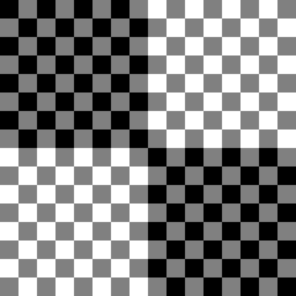 This Free Clipart Png Design Of Checkered Square Optical (600x600), Png ...