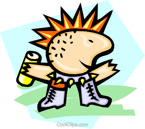 Download Rebellious Teenager Royalty Free Vector Clip Art Illustration ...