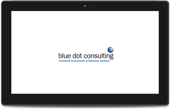 Blue-dot - Case Study (610x412), Png Download