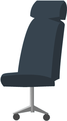 Download Animated Office Chair Png | Transparent PNG Download | SeekPNG