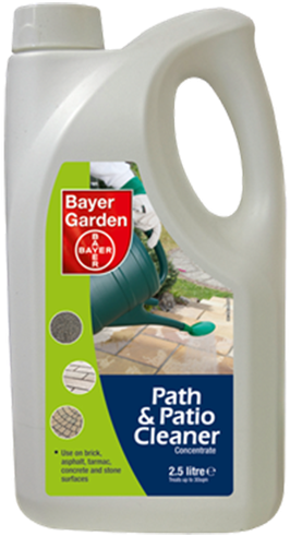 Cleaning Dirt And Stains From Paved Areas, Driveways - Bayer Garden ...