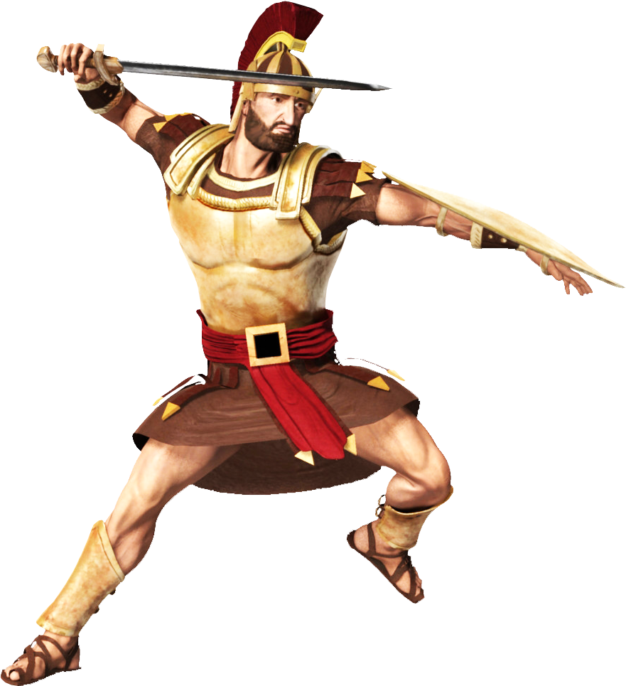 Roman Soldier Png (881x965), Png Download