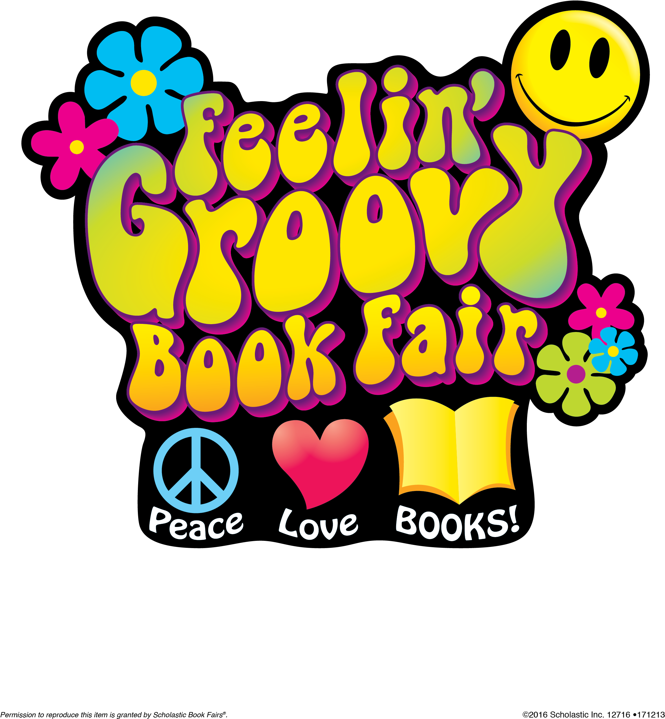 Book Fair - Groovy Book Fair (2550x3300), Png Download
