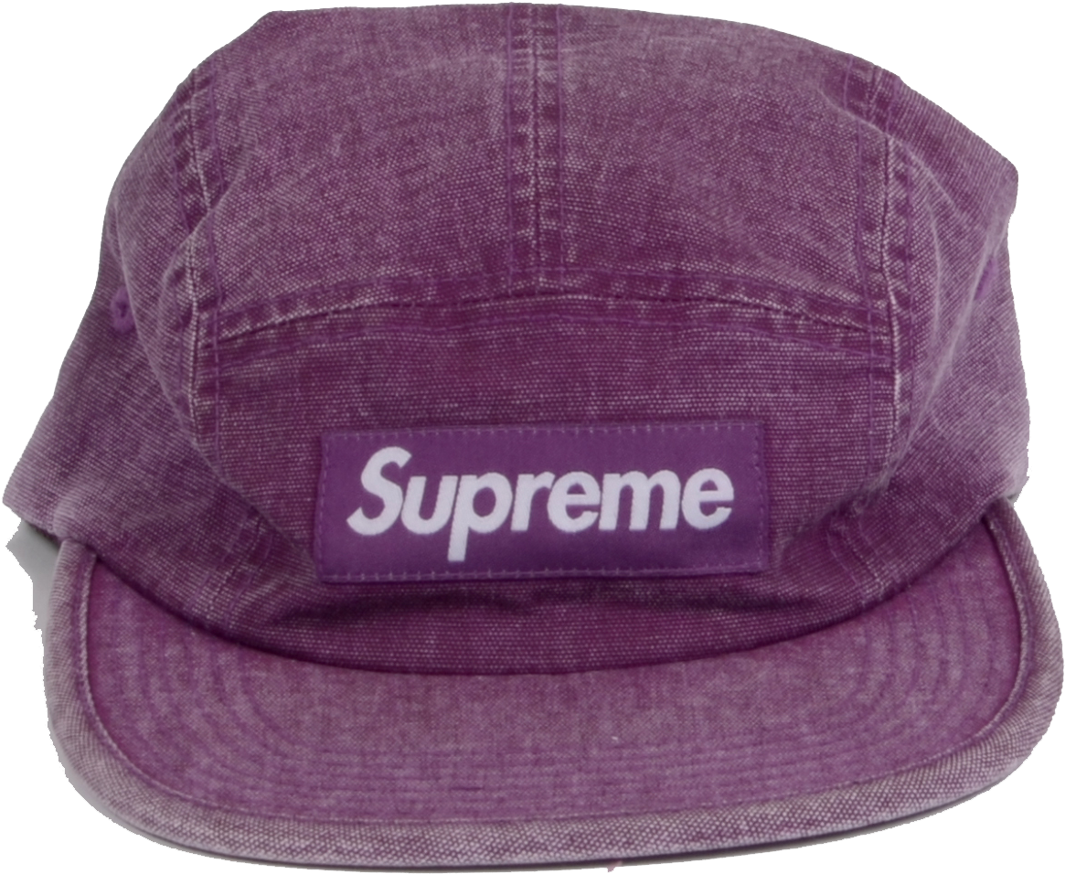 Supreme Canvas Camp Cap Hat - Supreme (2806x1856), Png Download