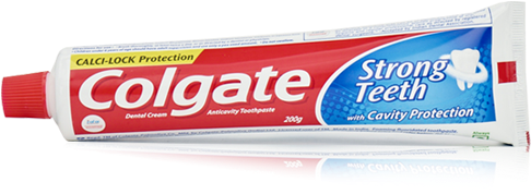 Colgate Transparent Background Png - Colgate Strong Teeth Tube (815x199 ...