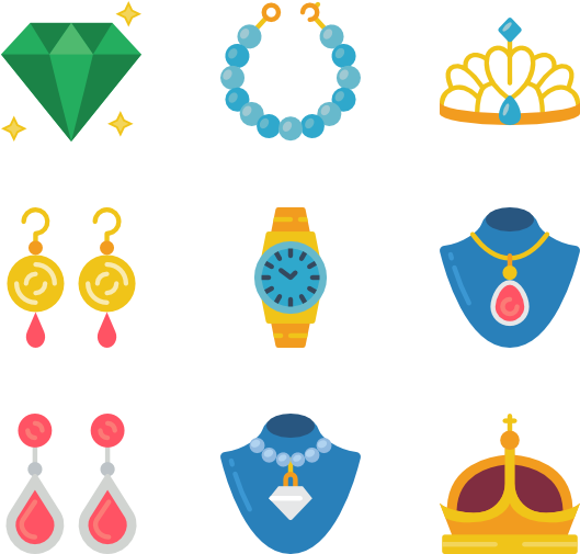 Jewelry - Vector Graphics (600x564), Png Download
