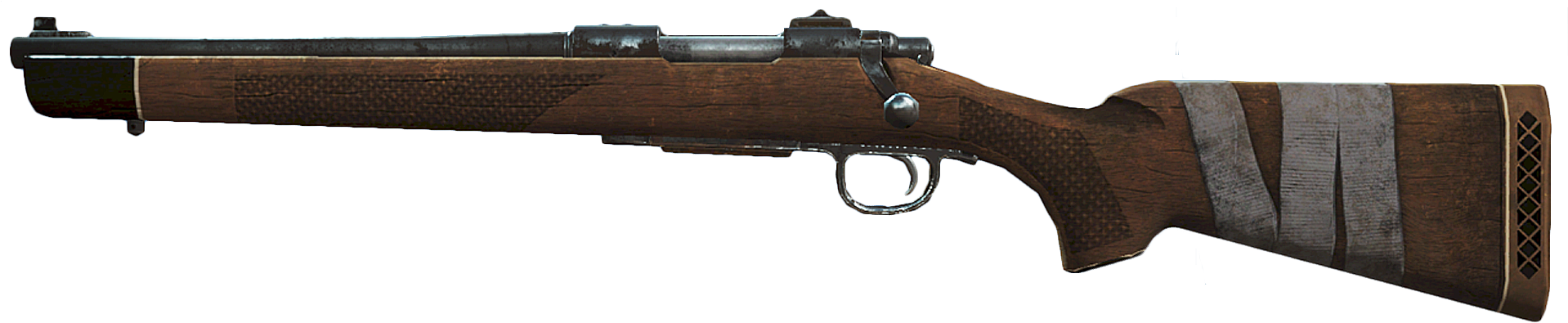 Fo4 Short Hunting Rifle - Fallout 4 Hunting Rifle (1939x644), Png Download