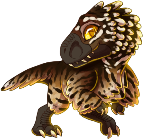 Do You Guys Like Dinosaurs I Do - Cartoon Microraptor (500x500), Png ...