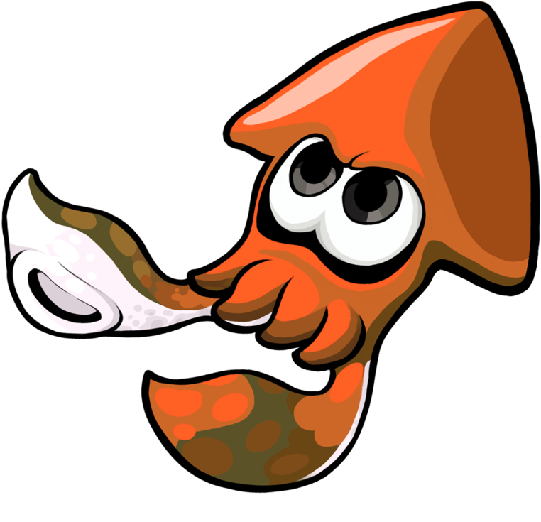 Download Splatoon Squid By Supercrazyhyena On Deviantart Png - Splatoon ...