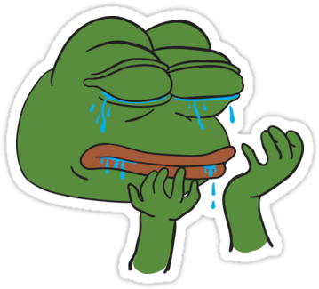 Download The Frog Phone Stickers - Pepehands Emote | Transparent PNG ...