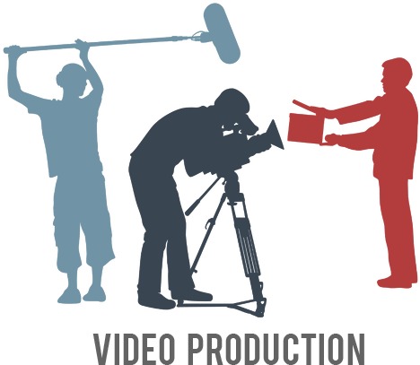 Video Services - Transparent Production Logo Png (516x432), Png Download
