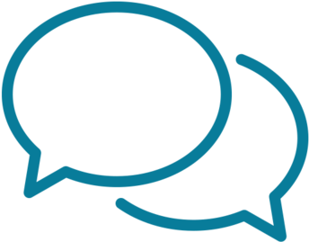 Icon-chat - Circle (1000x333), Png Download