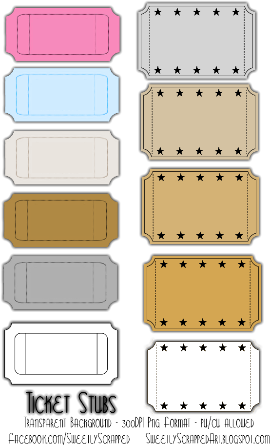 Download Download File - Claim Stub Sample Template | Transparent PNG ...