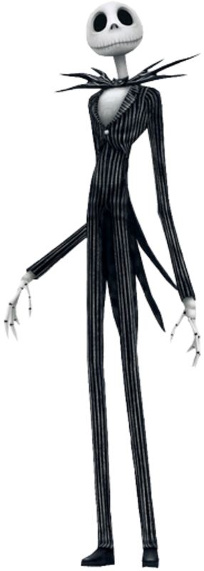 Jack Skellington - Nightmare Before Christmas Jack (300x809), Png Download