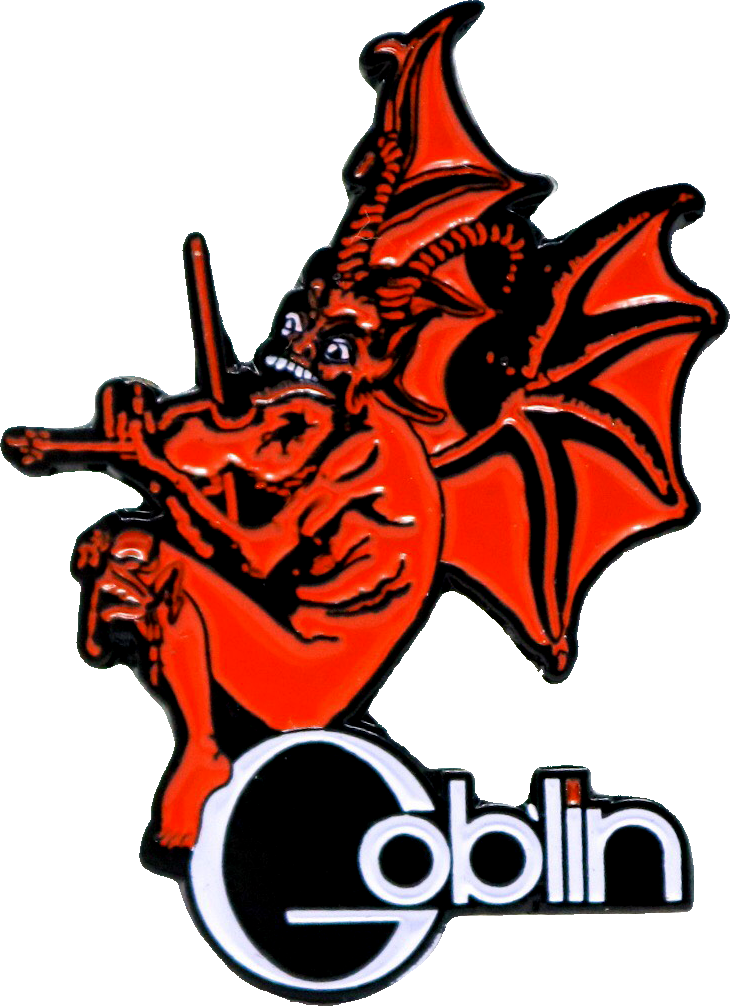 Goblin Roller Album Cover Art Red Enameled Metal Clutch-back ...