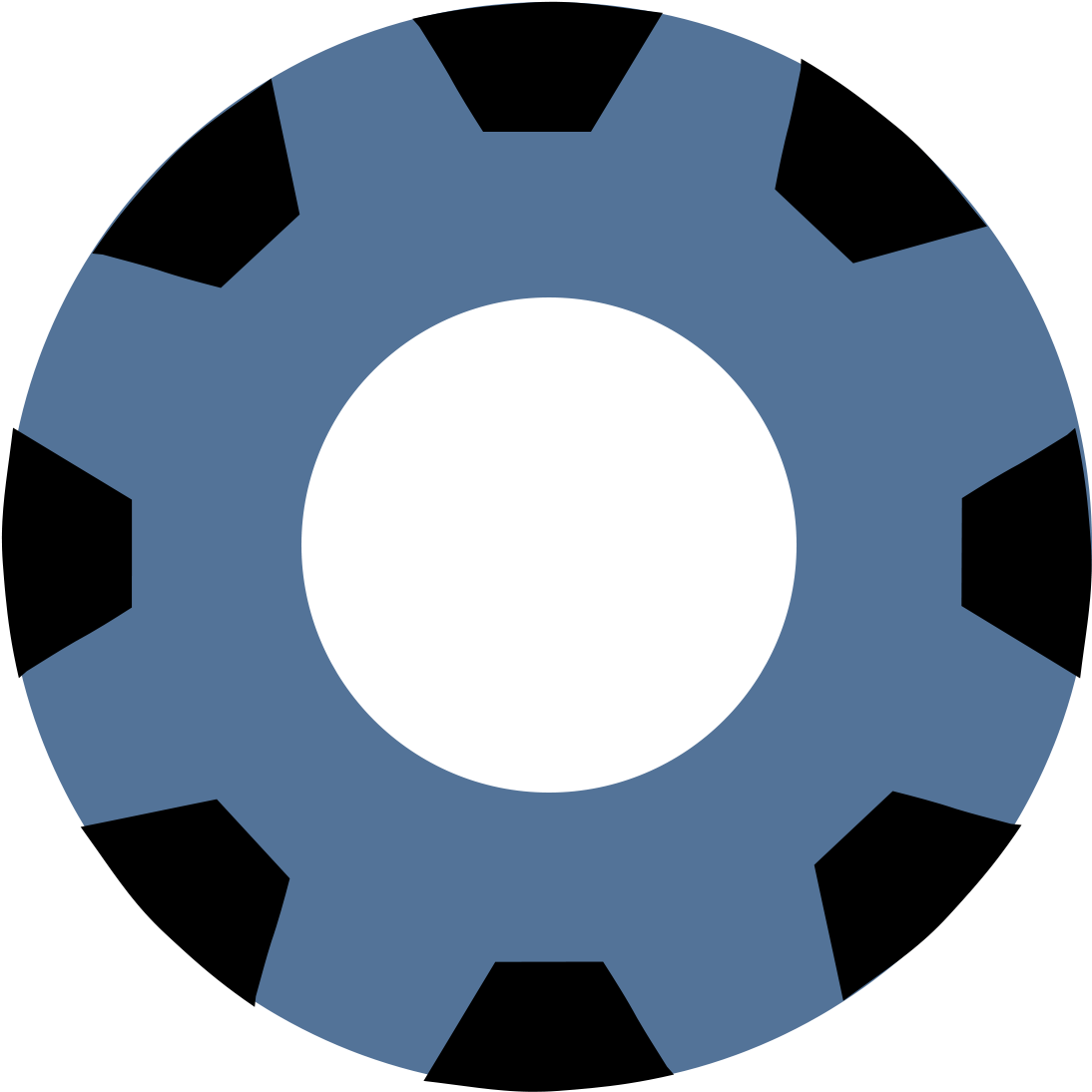 Gear Icon - Circle (2400x3150), Png Download