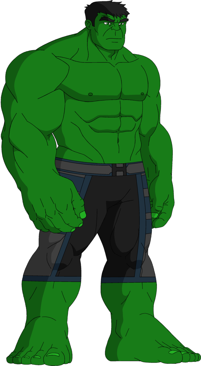 Download Jpg Transparent Stock Marvel Animation Character Design - Hulk ...