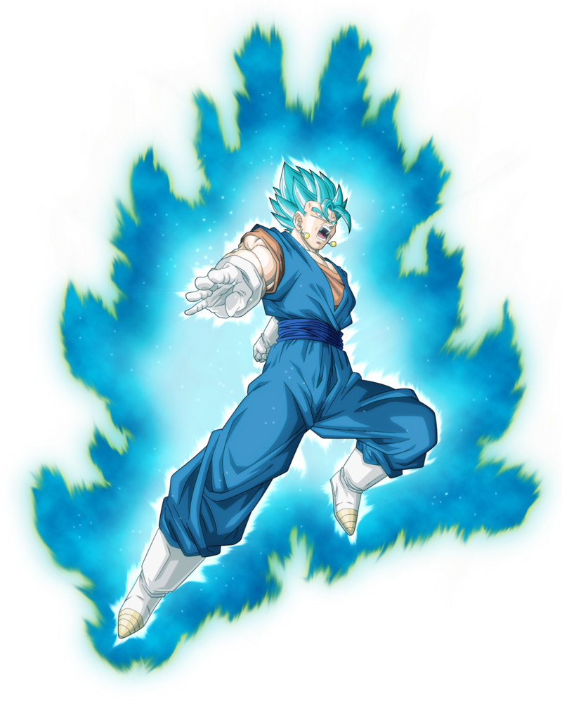 Super Saiyan Blue Vegito - Vegito Ssgss (800x998), Png Download