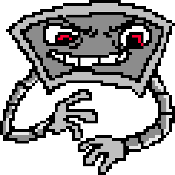 Villain - Pixel Art (670x650), Png Download