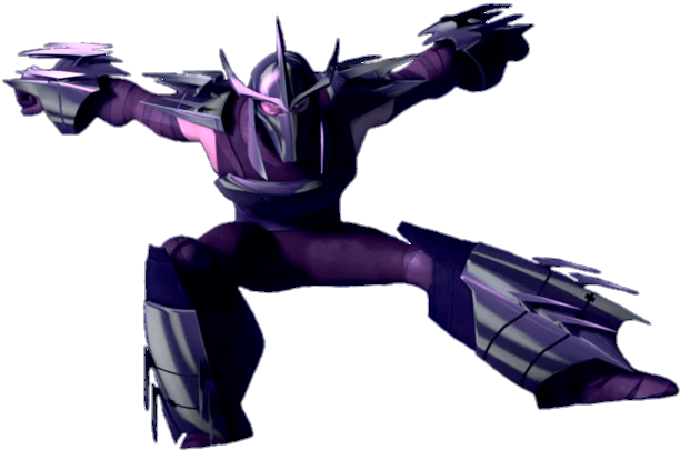 Shredder Without Cape Profile - Tmnt 2012 Shredder Transparent (635x427 ...