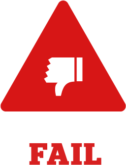 Fail - Failed Icon Png (619x452), Png Download