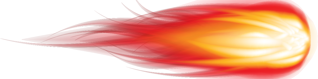 Transparent Fireball Download - Transparent Red Fireball (1240x311 ...