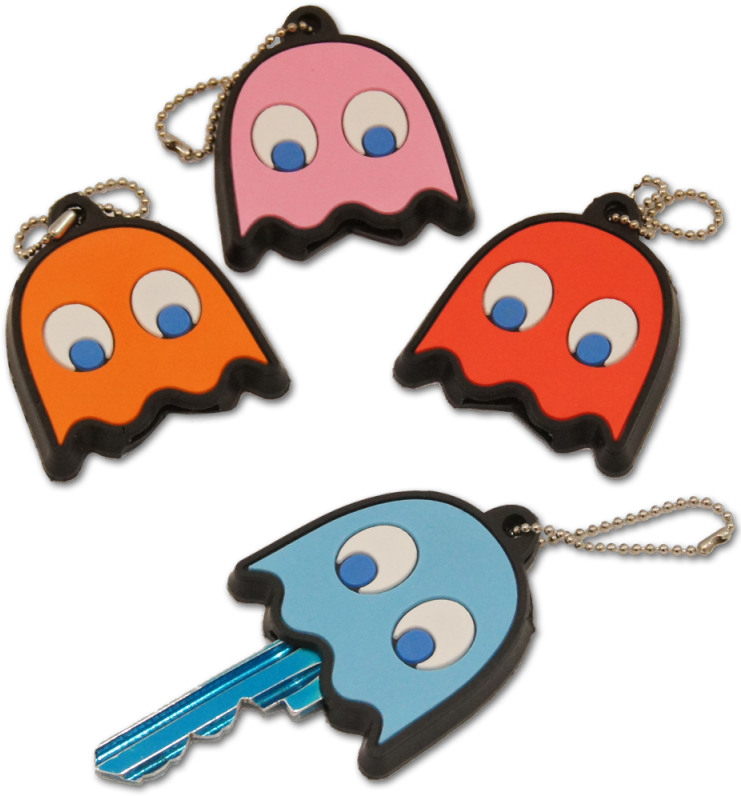 Pac-man Ghost Key Covers - Pac Man Key Covers (800x800), Png Download