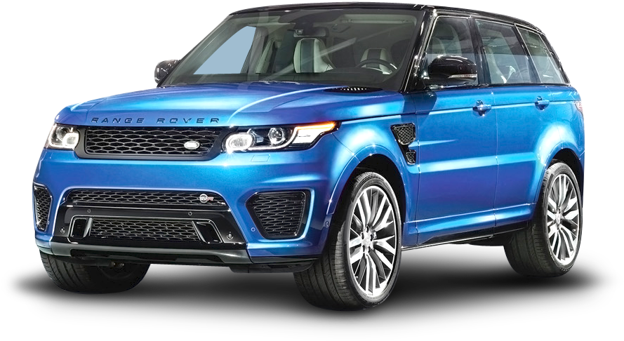 Download Land Rover Range Rover Blue Car Png Image - 2015 Range Rover ...