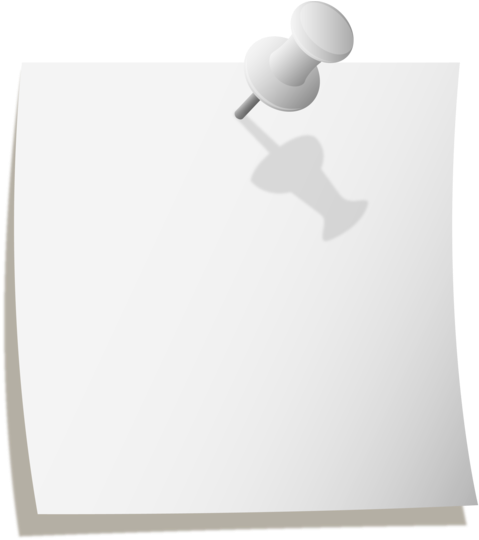 Paper Note, White Paper, Good Notes, Background Templates, - Push Pin ...