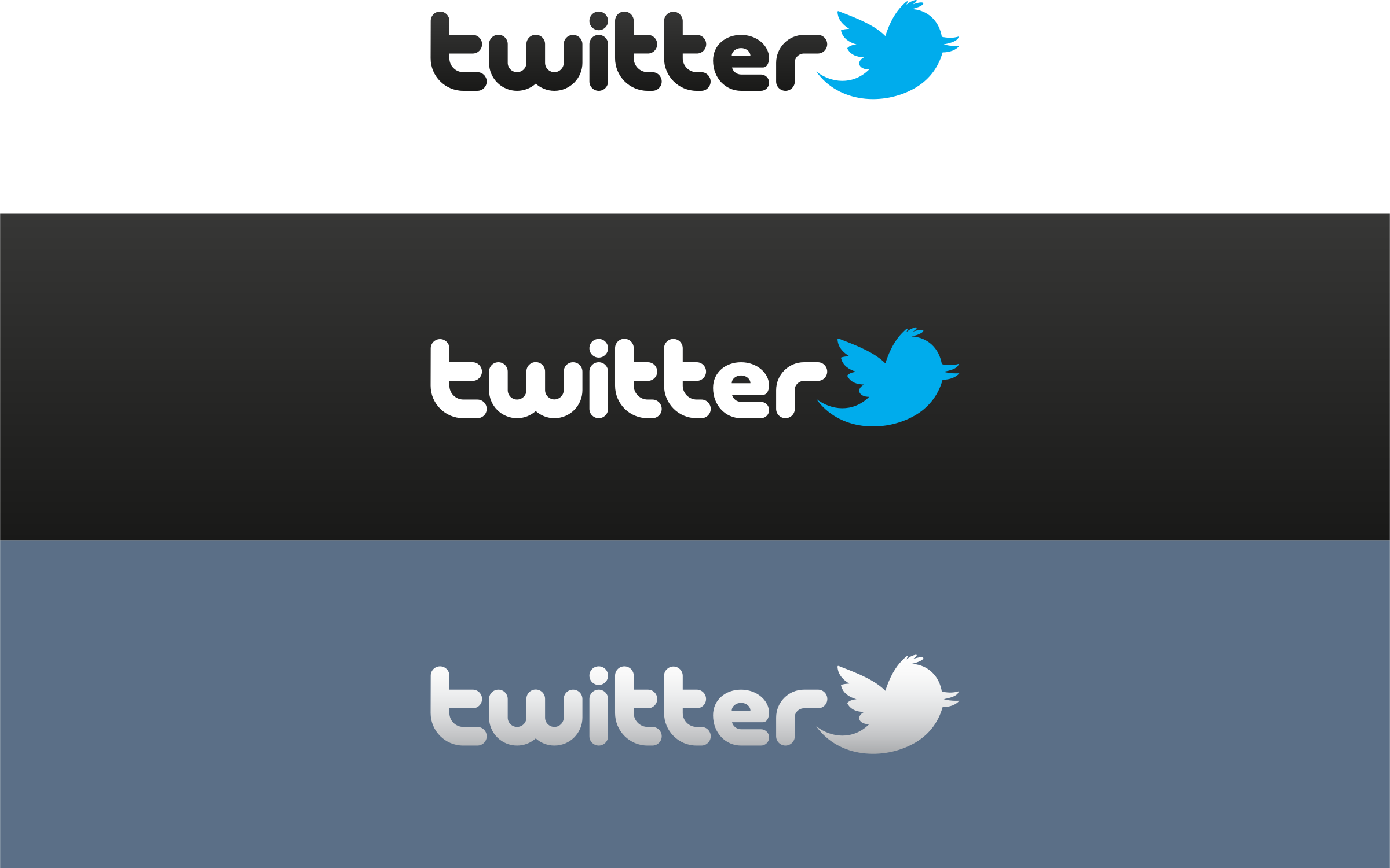 Twitter Logo Png Transparent - Twitter (2400x1500), Png Download