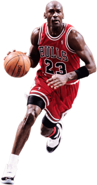 Michael Jordan Running - Michael Jordan Transparent Background (400x400 ...