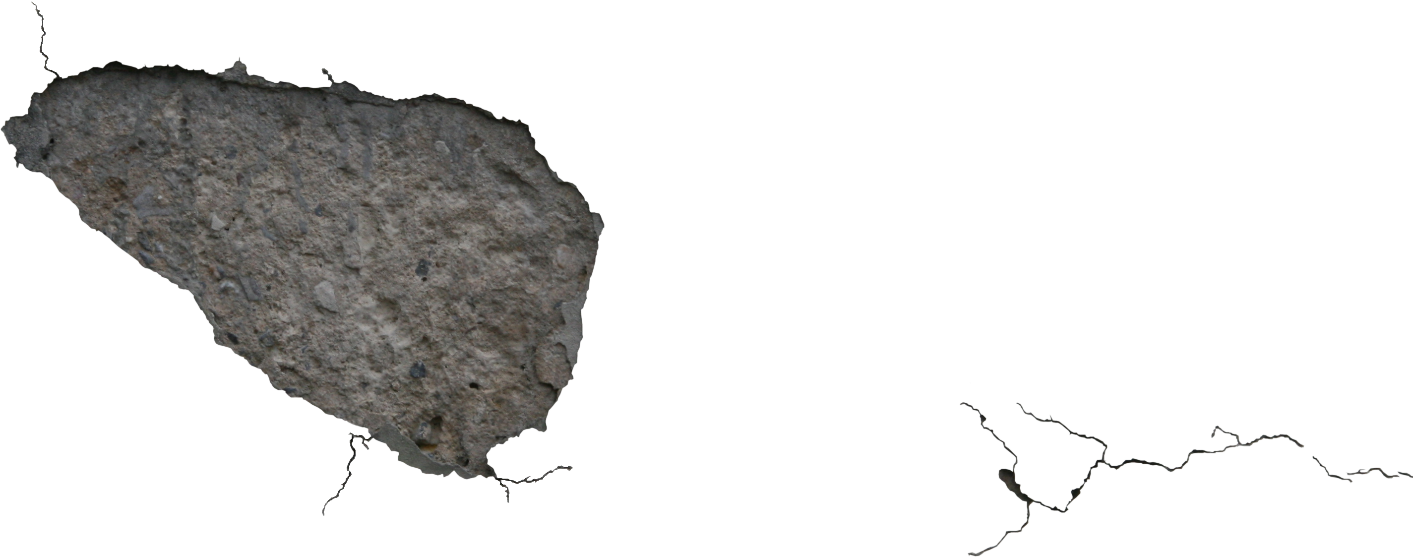 Transparent Cracks Concrete Crack Decal Texture Png 2849x1123 Png