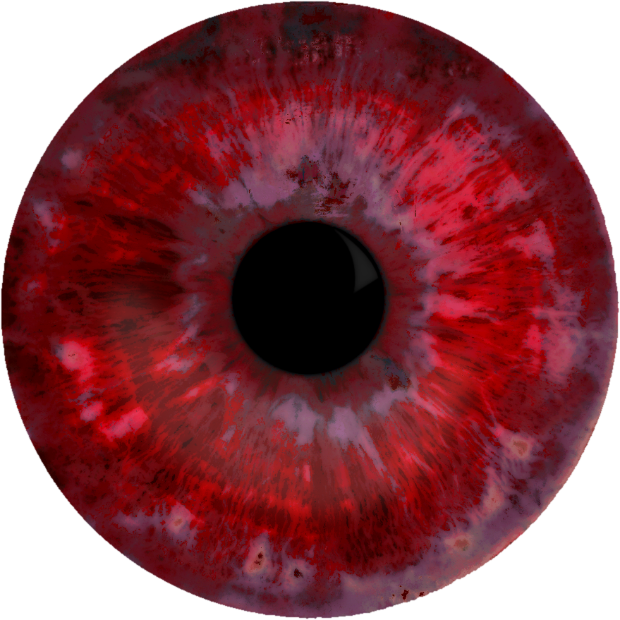 Download Red Glowing Eyes Png - Red Pupil Png | Transparent PNG ...