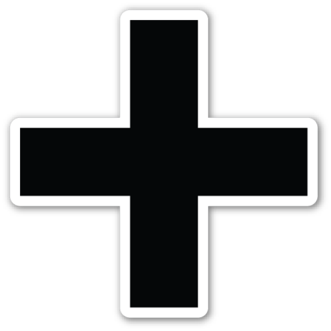 Heavy Plus Sign - Plus Sign Emoji Png (480x480), Png Download