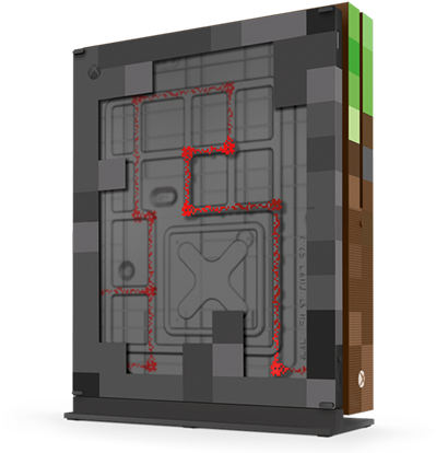Alongside This Mighty Minecraft Machine, You Get A - Xbox One S ...