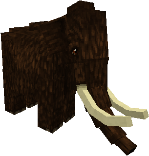 File - Woolly Mammoth - L - Minecraft Mo Creatures Png (397x365), Png ...