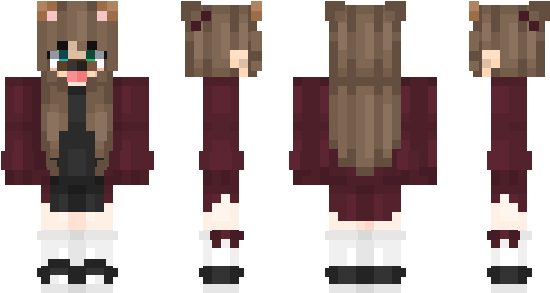 Minecraft Skin Nutella - El Skin De Raptorgamer (600x348), Png Download