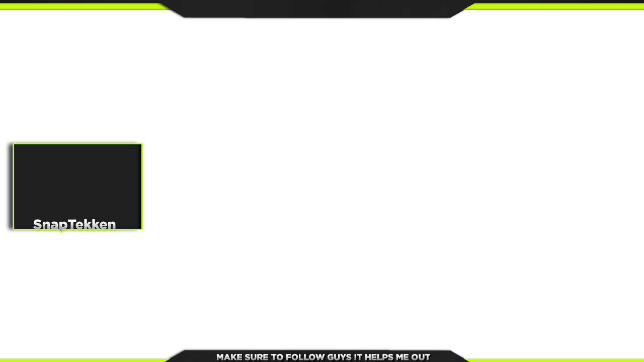 Stream Border For Kids - Stream Overlay Template Cod (1280x720), Png ...