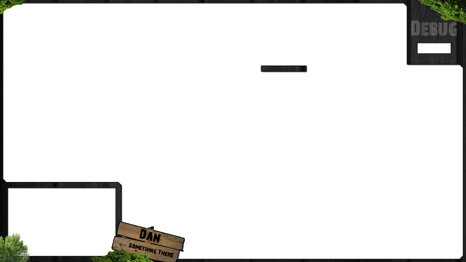 Facecam Border Template - Overlay Dayz (1600x900), Png Download