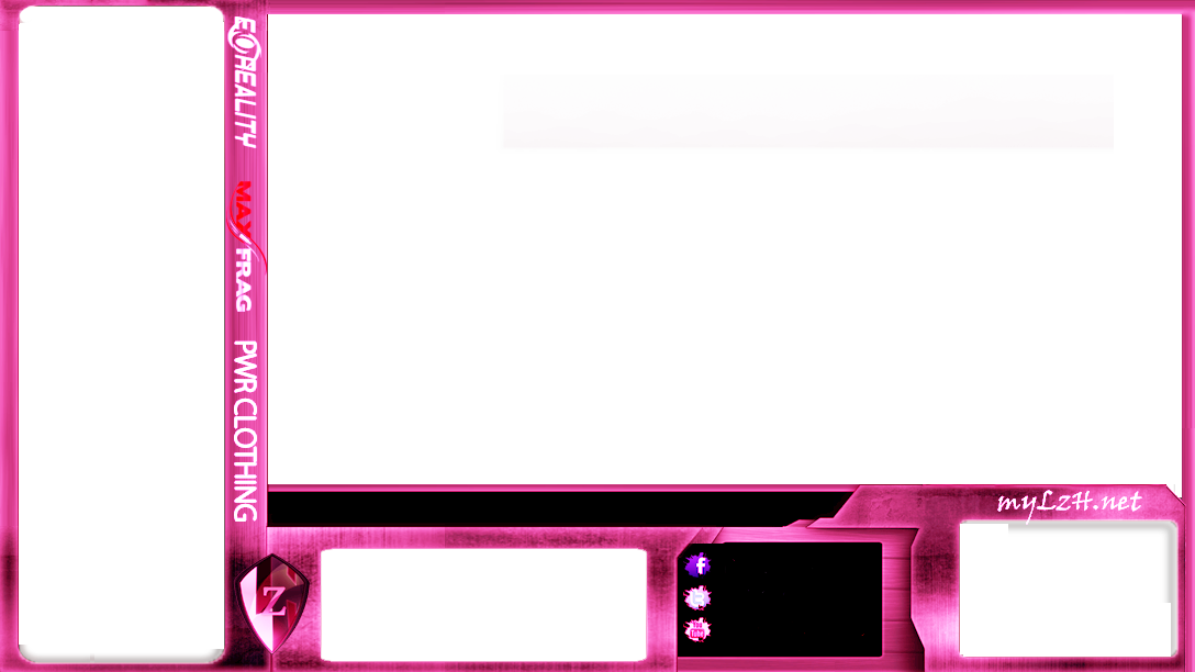 Blue Facecam Border Template Bing Images - Free Pink Twitch Overlay ...