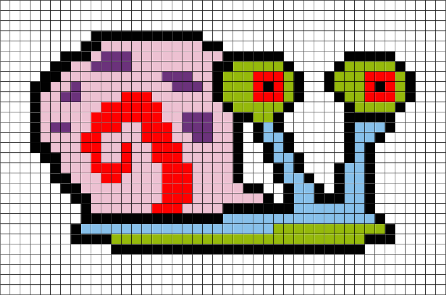 2 Download The Template - Spongebob Squarepants Pixel Art (880x581 ...